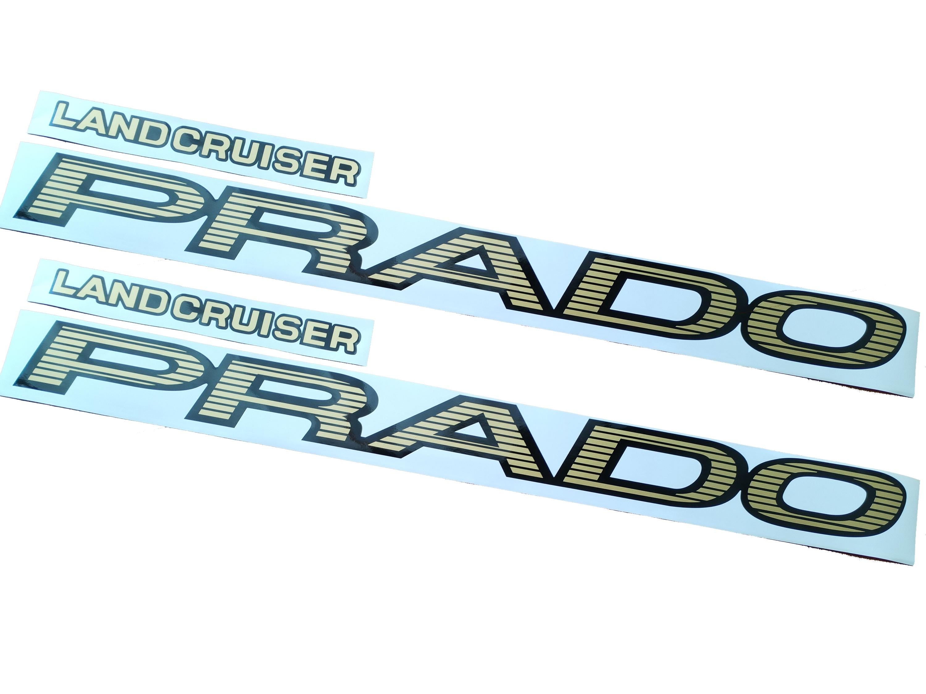 Side Stickers Land Cruiser Prado - Fits LandCruiser Turbo - 4x4 off ro ...
